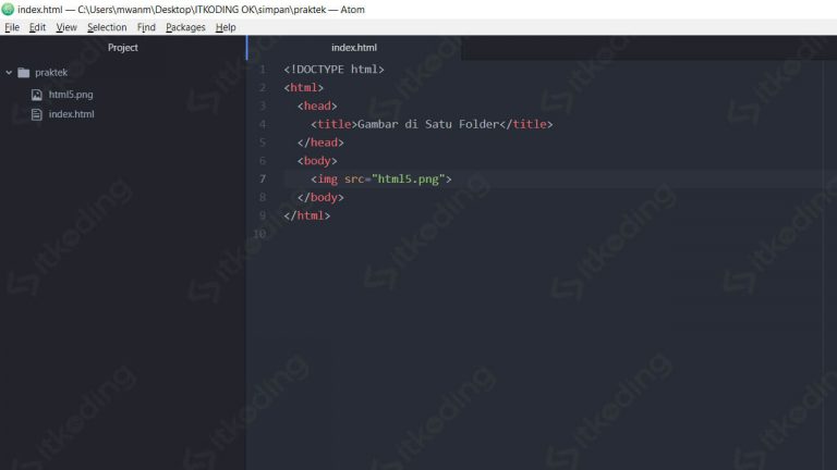 Cara Menambahkan Gambar di HTML: Fungsi Tag img