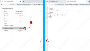 Cara Membuat Struktur Dasar HTML Beserta Penjelasannya