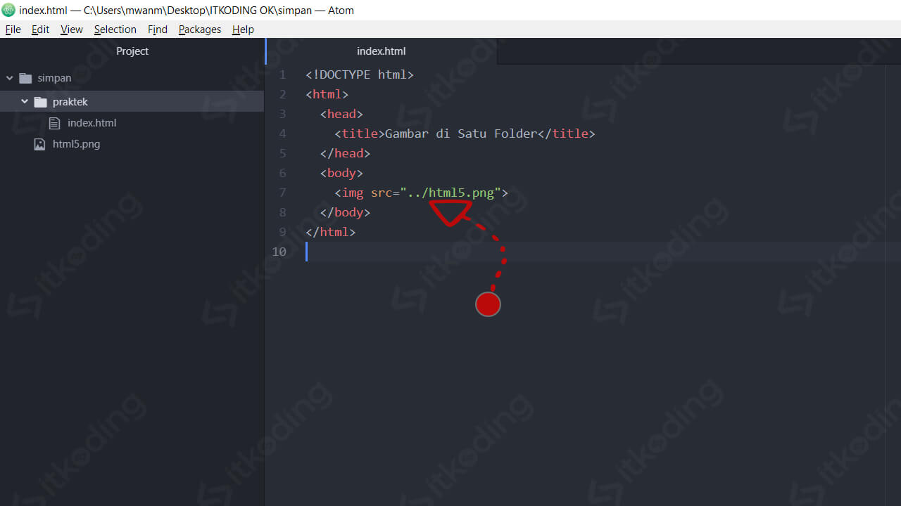 Cara Menambahkan Gambar Di HTML Fungsi Tag Img