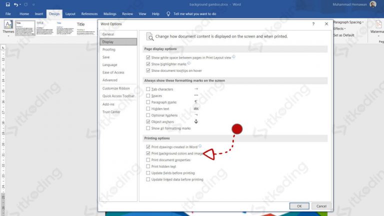4 Cara Membuat Background di Word Paling Keren dan Mudah
