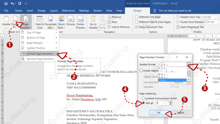 Cara Membuat Format Skripsi Di Word Delinewstv