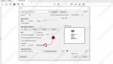 4 Cara Print File PDF Lengkap Sesuai Ukuran Kertas