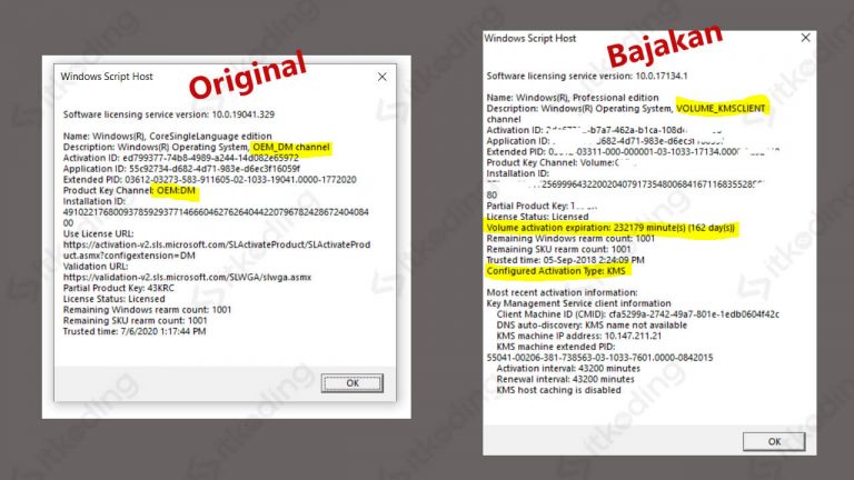 2 Cara Akurat Cek Windows 10 Apakah Asli atau Bajakan