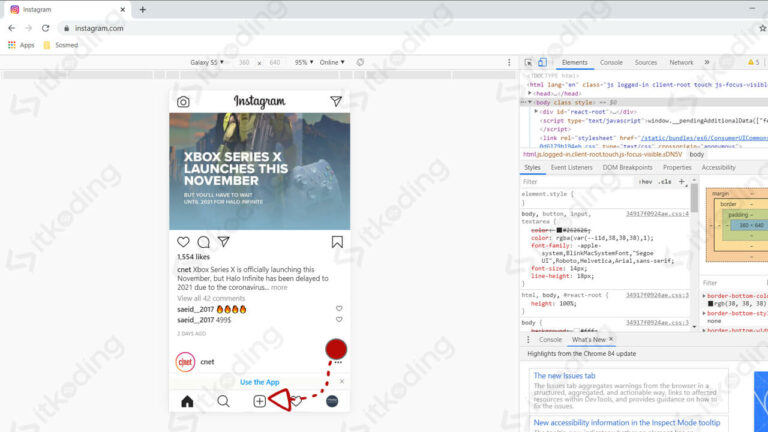 2 Cara Upload Foto di Feed dan Story Instagram Lewat PC