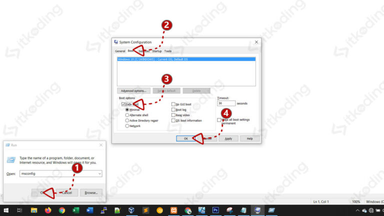 Cara Masuk Safe Mode Windows 10 di Laptop dan PC