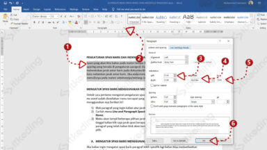 Mengatur Paragraf Menjorok ke Dalam dengan Indentasi di Word