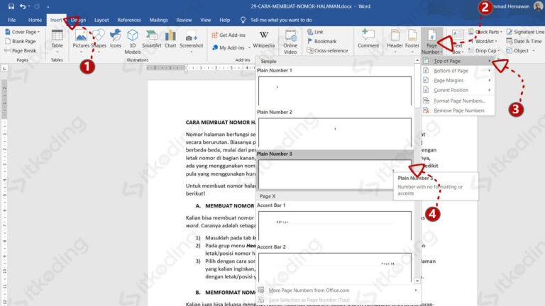 5 Cara Membuat Halaman di Microsoft Word dan Contohnya
