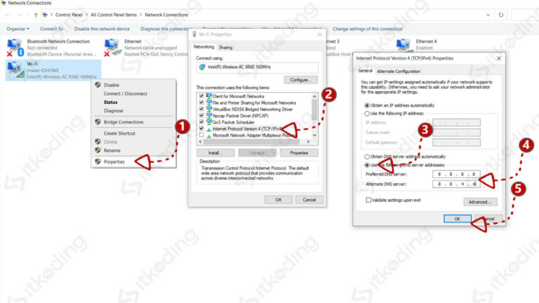 2 Cara Mengatasi DNS Server Not Responding di Laptop dan PC 2 Cara Mengatasi DNS Server Not Responding di Laptop dan PC