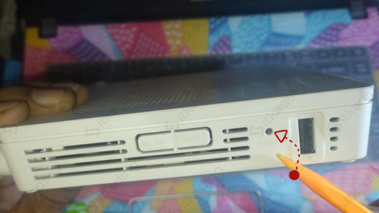 Cara Reset Modem / Router WiFi IndiHome Tanpa Password