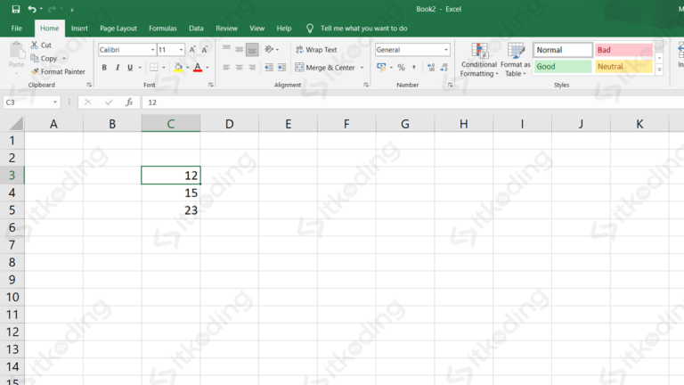 Pengenalan Formula (Rumus) dan Fungsi di Microsoft Excel Pengenalan Formula (Rumus) dan Fungsi di Microsoft Excel