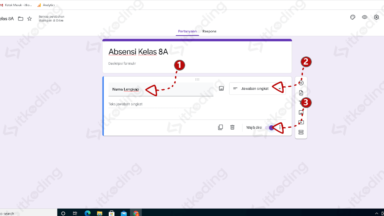 Cara Membuat Absen Online di Google Form Paling Mudah