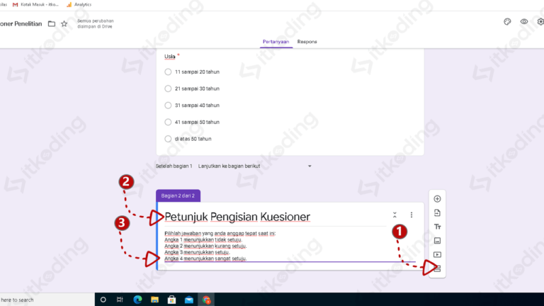 Tutorial Cara Membuat Kuesioner Online di Google Form