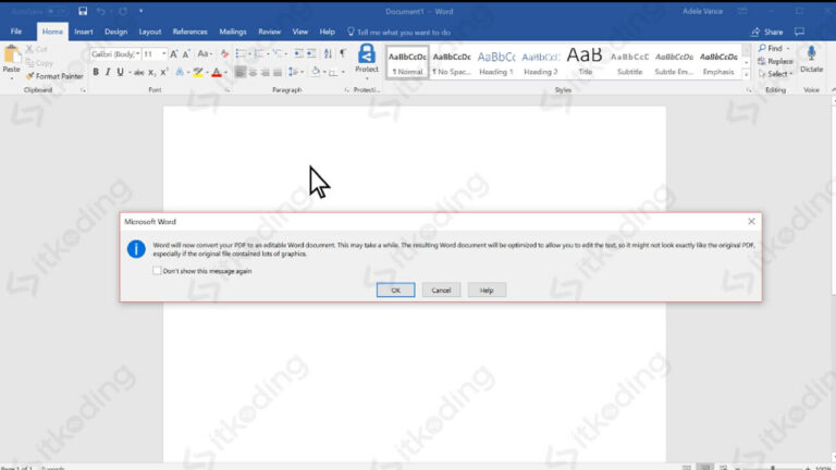 2 Cara Mengubah PDF ke Word di HP dan Laptop Termudah