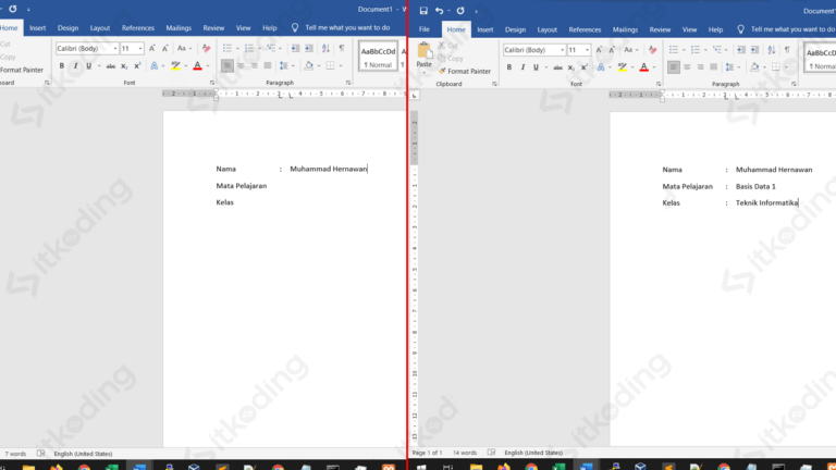 Cara Merapikan Titik Dua agar Sejajar & Lurus di Word Cara Merapikan Titik Dua agar Sejajar & Lurus di Word