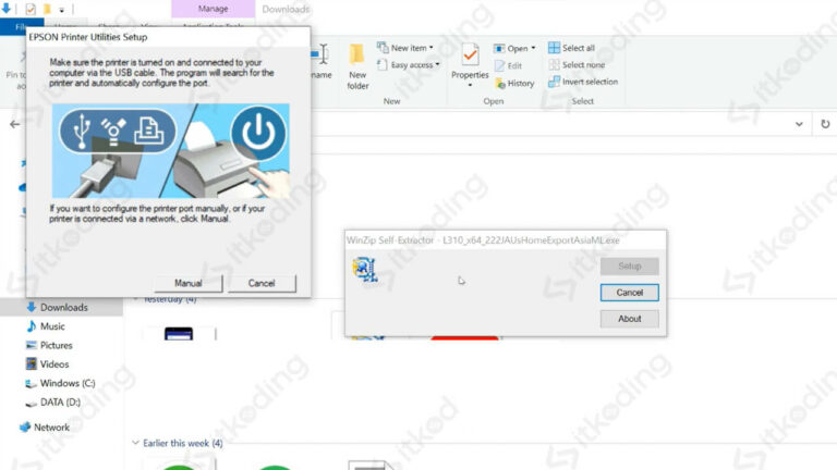 Cara Install dan Download Driver Printer Epson L310
