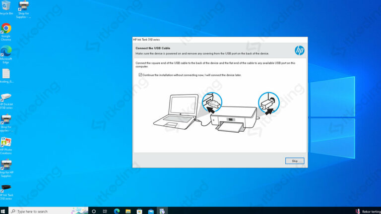 Driver Printer & Scanner HP ink Tank 315 - Download dan Cara Install