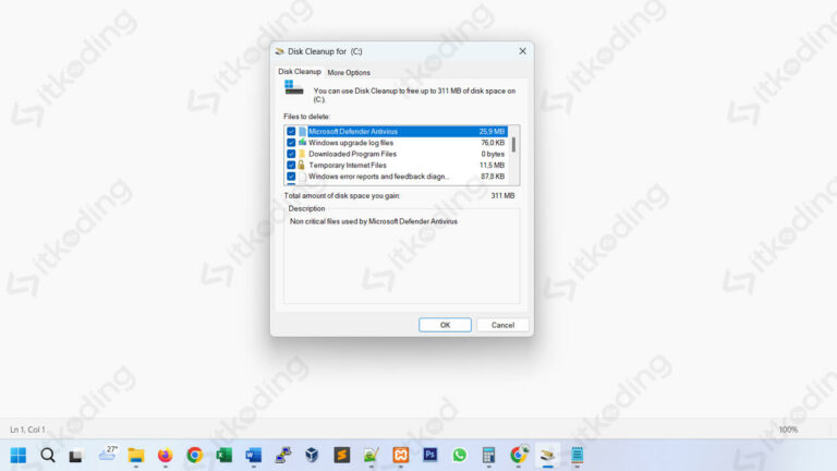 Cara Disk Cleanup di Windows 11 Terbaru