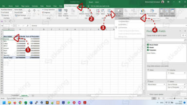 Cara Menambahkan Rumus ke Pivot Table di Excel