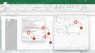 Cara Membuat Border pada Tabel Manual & Otomatis di Excel