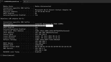 Cara Cek MAC Address Laptop, PC dan HP Lengkap