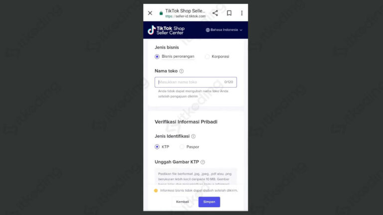 Cara Daftar Tiktok Shop Buat Jualan, Panduan Untuk Pemula