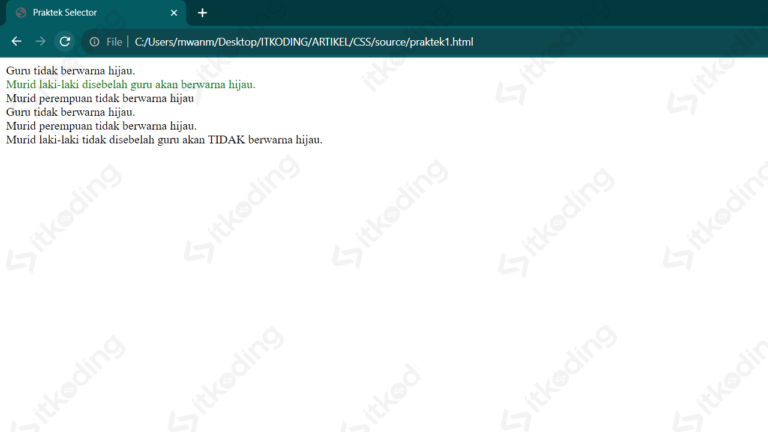 Combinator di CSS: Cara Menggabungkan Selector dan Jenisnya
