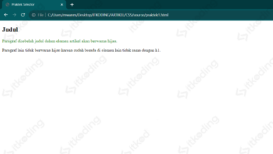 Combinator di CSS: Cara Menggabungkan Selector dan Jenisnya
