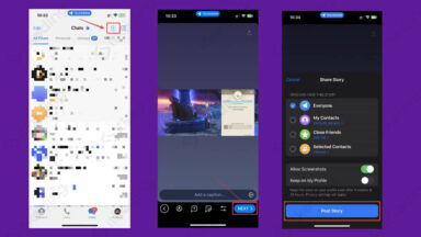 Cara Membuat Story Di Telegram Android dan iPhone