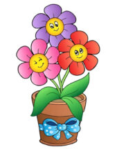 20 Gambar Sketsa Bunga Yang Mudah, Simple dan Cantik