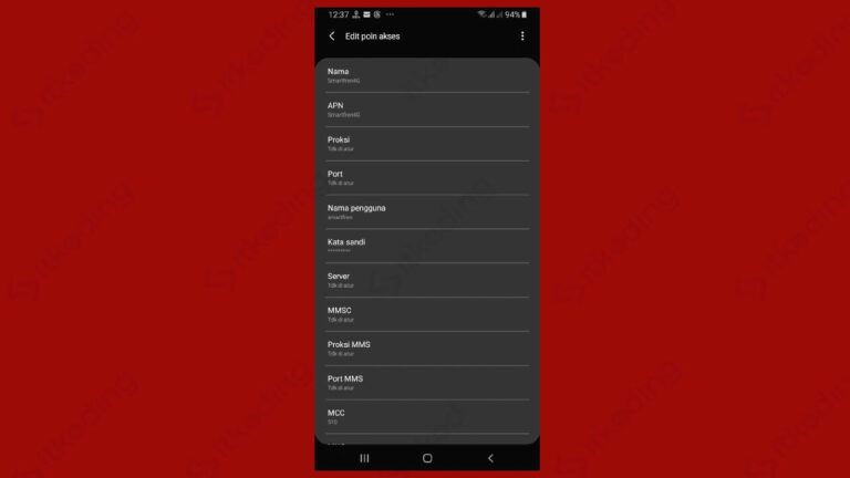 APN Smartfren Tercepat dan Stabil Beserta Cara Setting