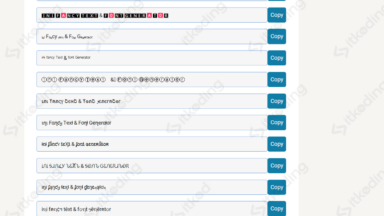 Fancy Text & Font Generator Indonesia (𝓬𝓸𝓹𝔂 𝖕𝖆𝖘𝖙𝖊)