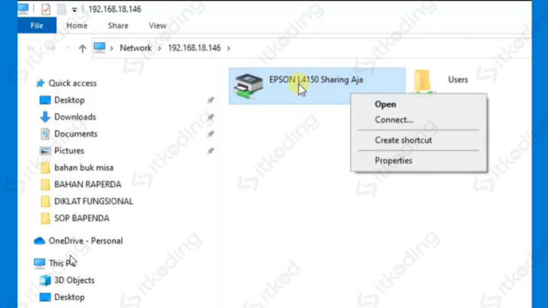 Cara Sharing Printer Windows 11 Yang Benar
