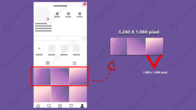 Ukuran Feed Instagram 3 Kotak dan Cara Bikin di Canva