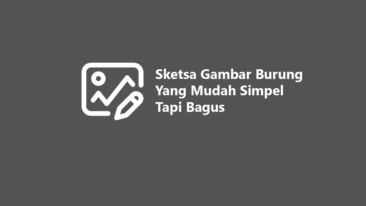 20 Sketsa Gambar Burung Yang Mudah Simpel Tapi Bagus