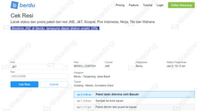 6 Cara Cek Resi J&T (jnt Paket, Express, Cargo) Lengkap