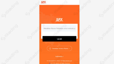 Cara Cek Resi Spx Hemat dan Standard Lewat HP/Laptop