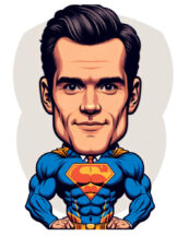 25 Gambar Karikatur Mudah Ditiru yang Lucu dan Keren