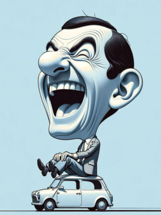 25 Gambar Karikatur Mudah Ditiru yang Lucu dan Keren