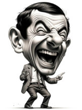 25 Gambar Karikatur Mudah Ditiru yang Lucu dan Keren