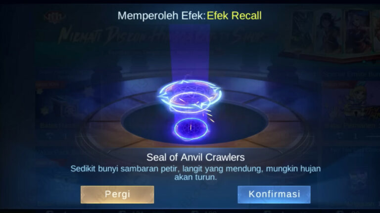 Arti Recall di Mobile Legends (ML) dan Cara Belinya