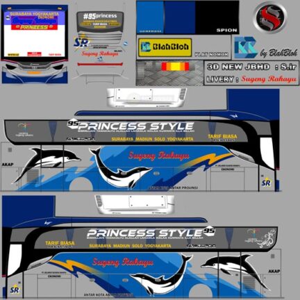 13 Livery Bussid Sugeng Rahayu HD, SHD Lengkap dan Keren