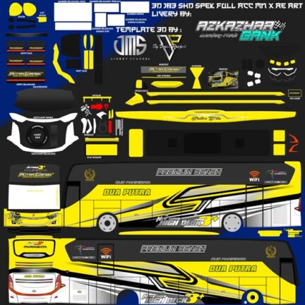 MOD Bussid Corong Atas Terbaru dan Livery Lengkap