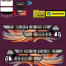 45 Livery BUSSID Bimasena SDD (Double Decker) Jernih Terlengkap