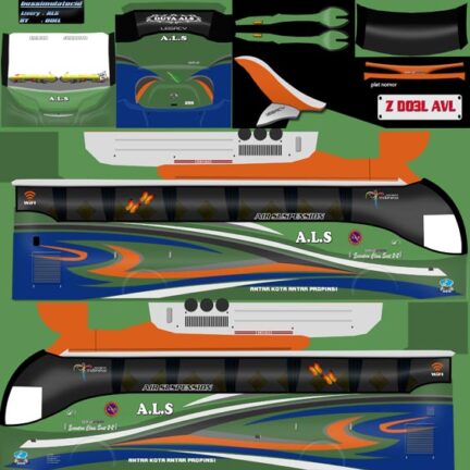 18 Livery Bussid Als HD Dan Shd Jernih, Terbaru!