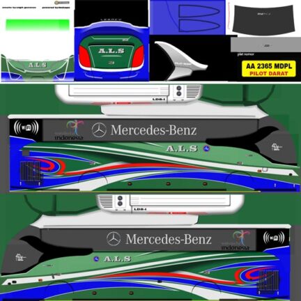 18 Livery Bussid Als HD Dan Shd Jernih, Terbaru!
