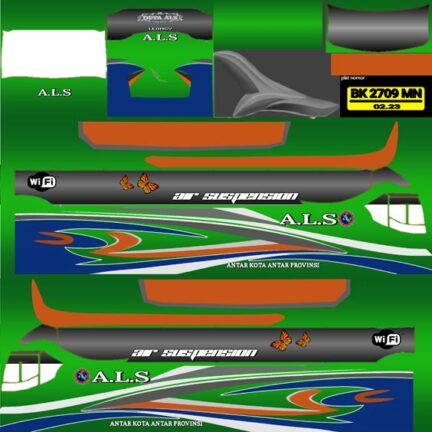 18 Livery Bussid Als HD Dan Shd Jernih, Terbaru!