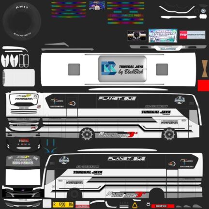 3 Livery Bussid Kids Panda Shd Jb3, Jb5, Lengkap!