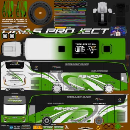 12 Livery dan Mod Bussid JB5 (Jetbus 5) Terbaru