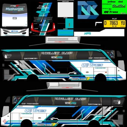 4 Livery Bussid Winspector HD, SHD Dan JB3 Jernih