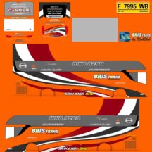31 Livery Bussid Pariwisata HD dan SHD Format PNG